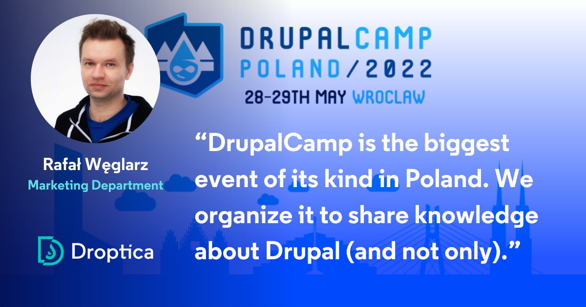 DrupalCamp Poland - Drupal conference 2022 sessions | Droptica